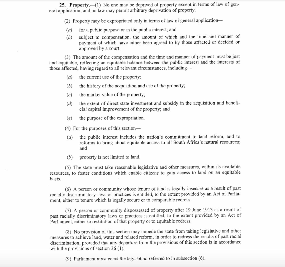 Expropriation Bill: the urgency for public participation - newsi.co.za