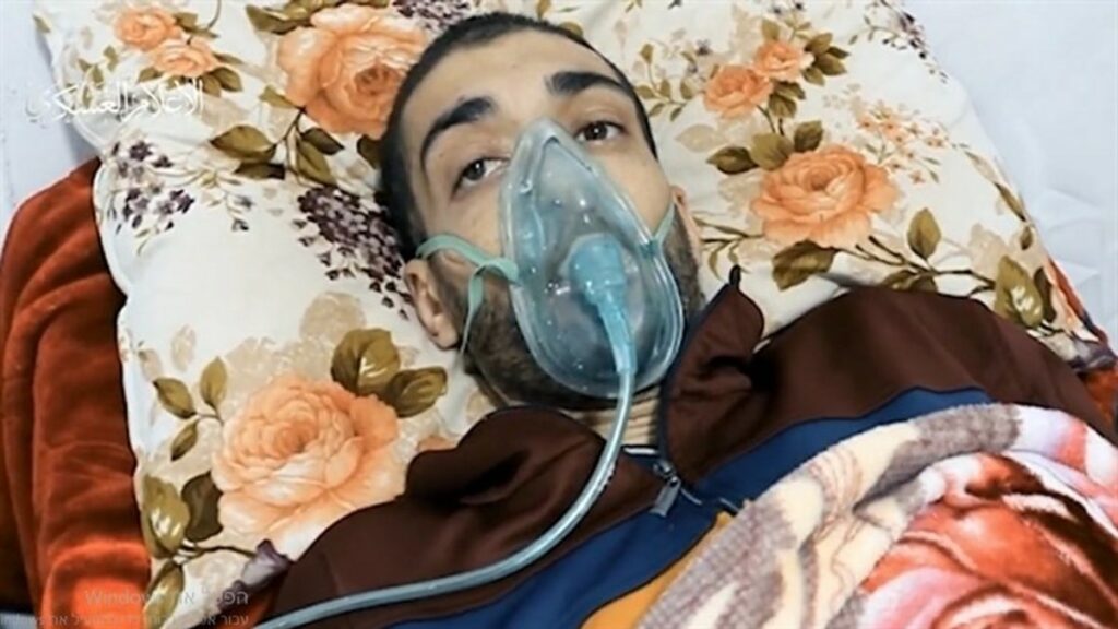 Hamas releases video of Israeli captive in bed receiving oxygen - newsi ...
